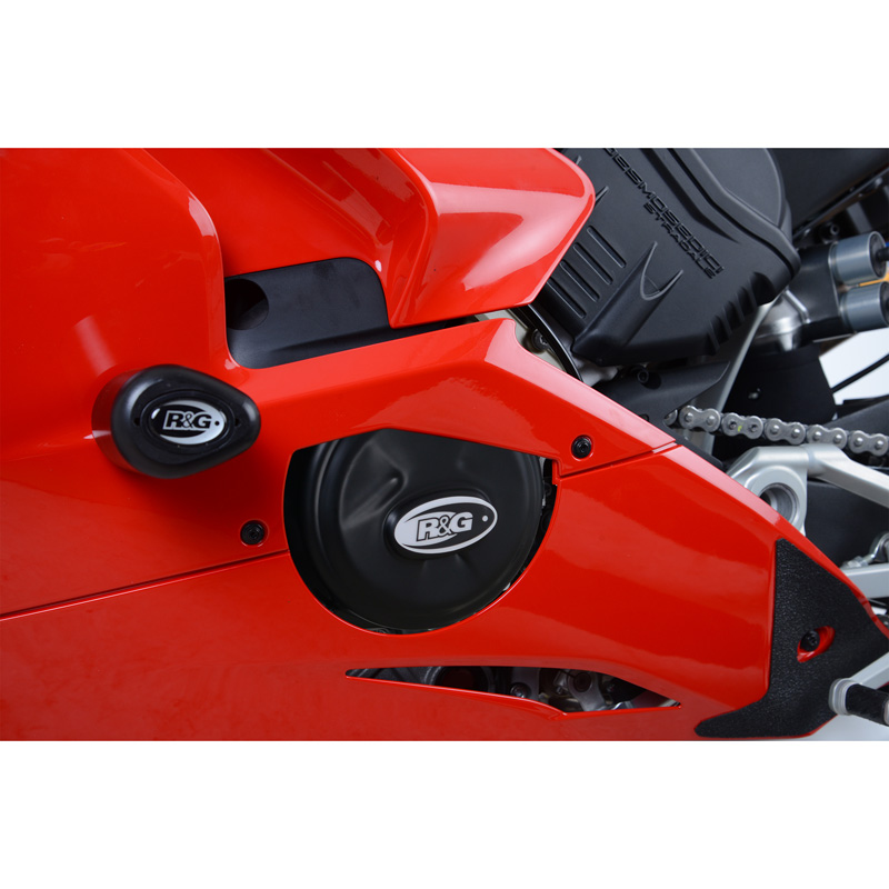 R&G ECC0254BK Engine Case Cover, LHS for Ducati Panigale V4 (2018 ...