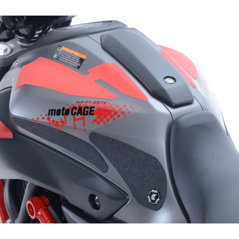 R&G EZRG915.P Tank Traction Grips for Yamaha FZ-07 (2014-) & XSR700 ...