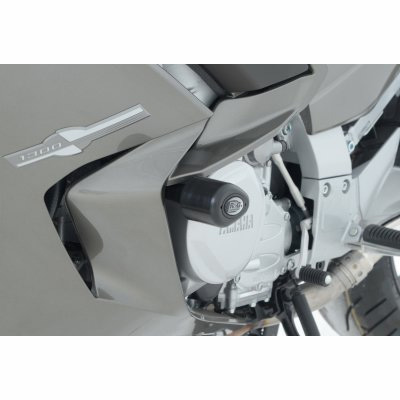 R&G CP0346BL Aero Frame Sliders, Black for Yamaha FJR1300 (2013-2018 ...