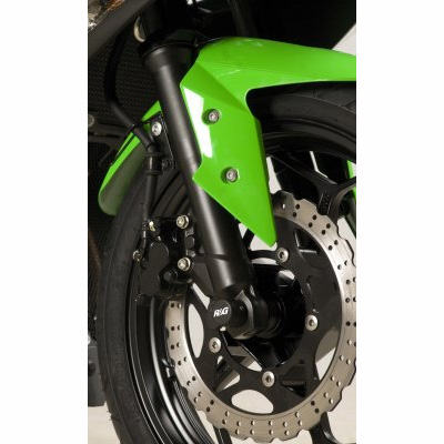 R&G Front Axle Sliders for Kawasaki Ninja 300 / 250 / Z250 '13 ...