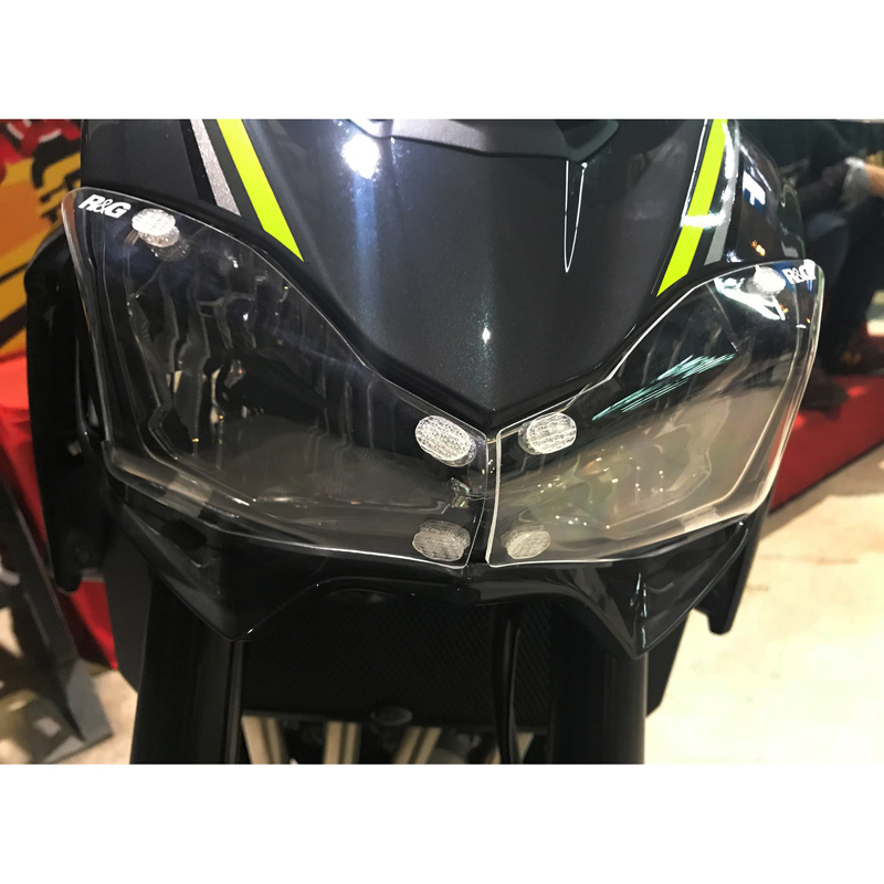 R&G HLS0053CL Headlight Shield for Kawasaki Z900 (2017-) | Accessories ...