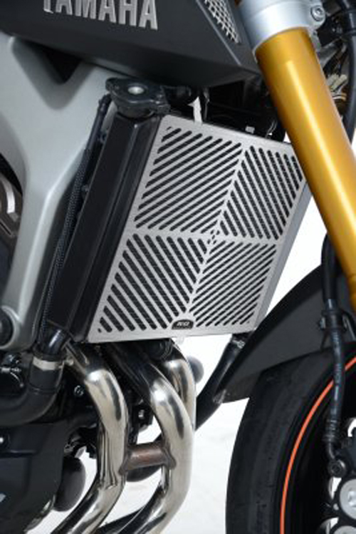 R&G SRG0020.SS Stainless Steel Radiator Guard for Yamaha FZ-09 (2014 ...