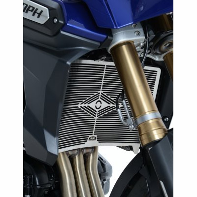 R&G SRG0001.SS Stainless Steel Radiator Guard for Triumph Tiger ...