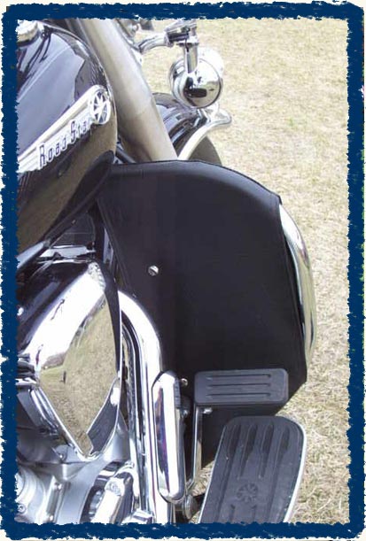 Sage Brush Engine Guard Chaps - Road Star with Cobra Bar | Accessories ...