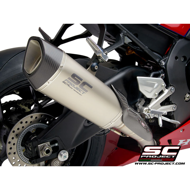 SC-Project H35-T91T SC1-R Slip-on Exhaust, Titanium for Honda CBR1000RR ...