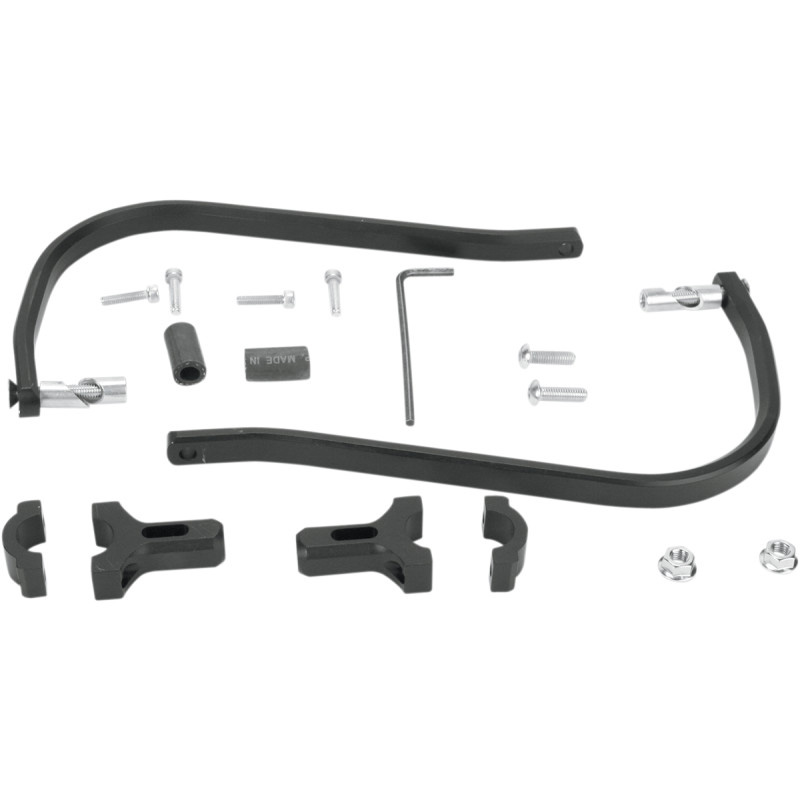 Moose Racing M6002-4 Aluminum Handguards, Black | Accessories International