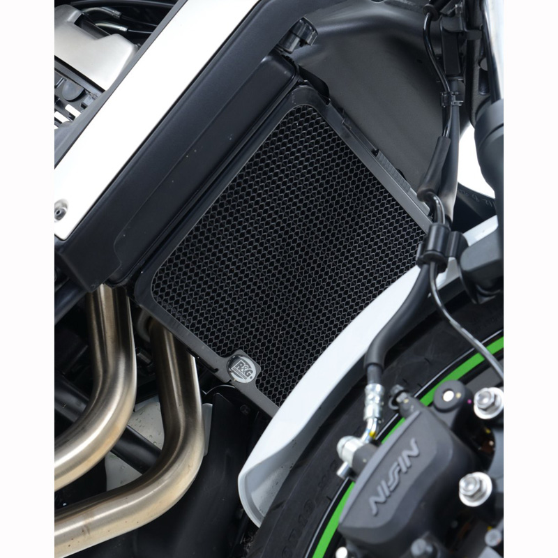 R&G RAD0190BK Radiator Guard, Black for Kawasaki Vulcan S (2015-2024 ...
