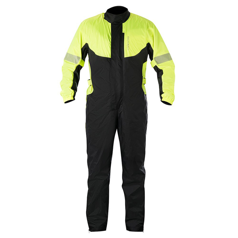 Alpinestars Hurricane Rain Suit, Black/Yellow | Accessories International