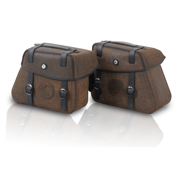 Hepco & Becker 620.350 00 08 Rugged Bag for Rugged Bag Holder in Brown ...