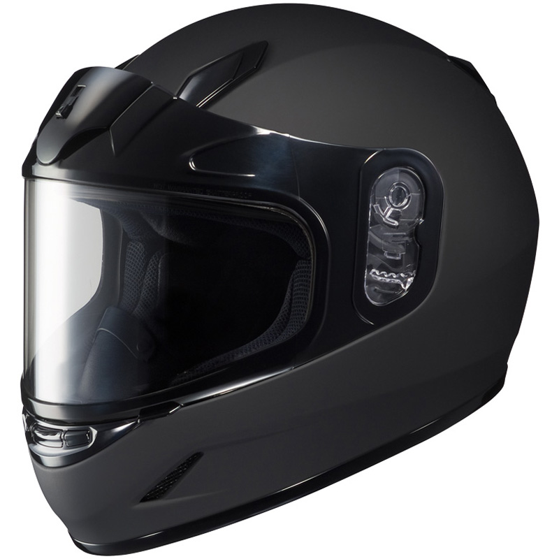 HJC CL-Y Dual Lens Youth Helmet, Matte Black | Accessories International