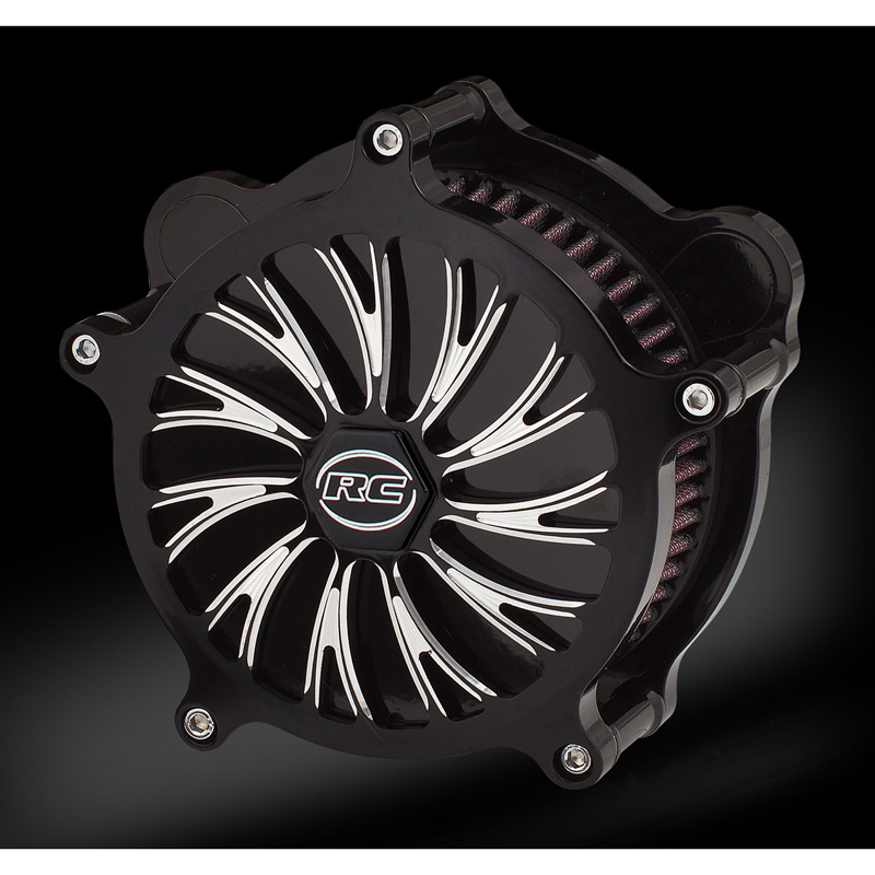 RC Components AC-120E Axxis Eclipse Airstrike Air Cleaner for Harley models | Accessories ...