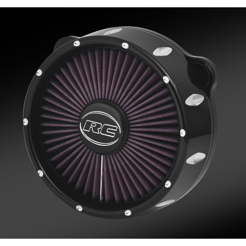 RC Components ACX-12E Tru-Flo Rival Eclipse Air Cleaner for Harley ...