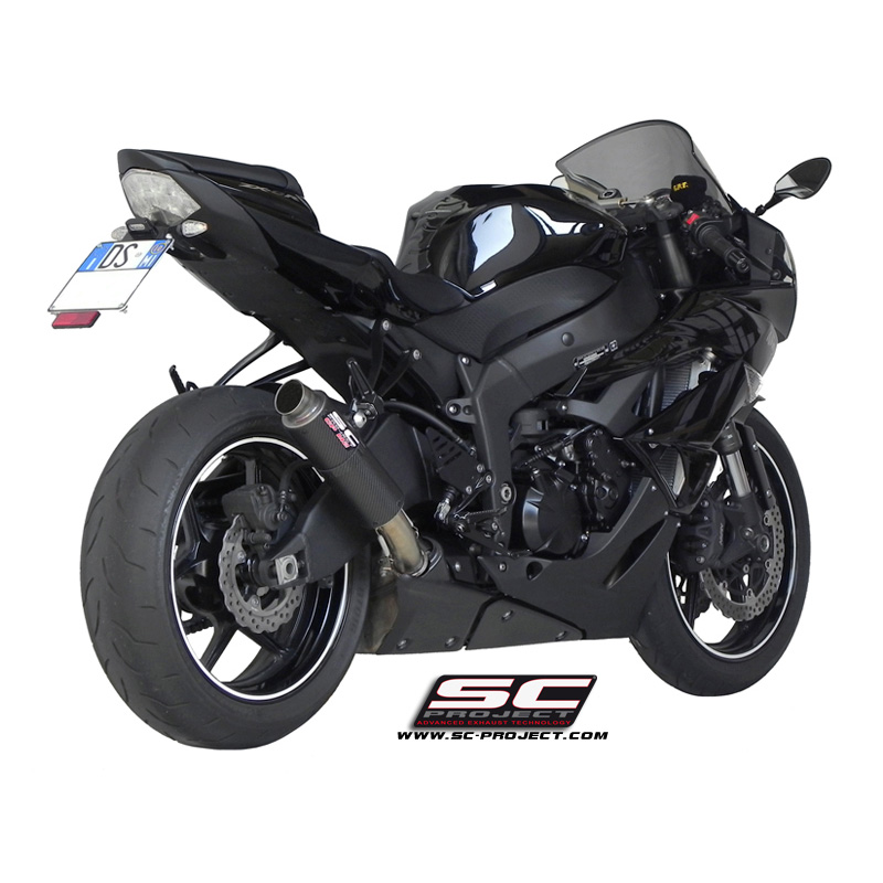 SC-Project K08-18C GP M2 Exhaust for Kawasaki Ninja ZX-6R (2009-2013 ...