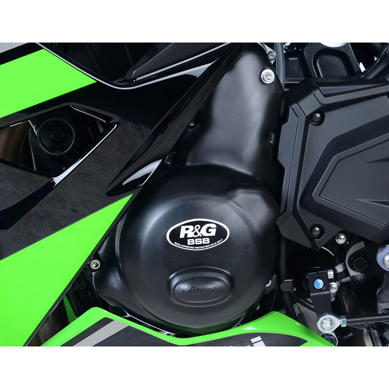 R&G ECC0225R Race Series Engine Case Covers, Left, Kawasaki Z650/RS ...