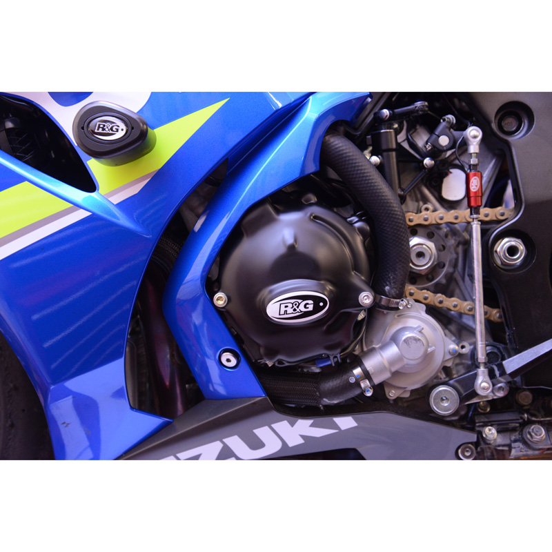 R&G KEC0103BK 3 Piece Engine Case Cover Kit for Suzuki GSX-R1000 / R ...
