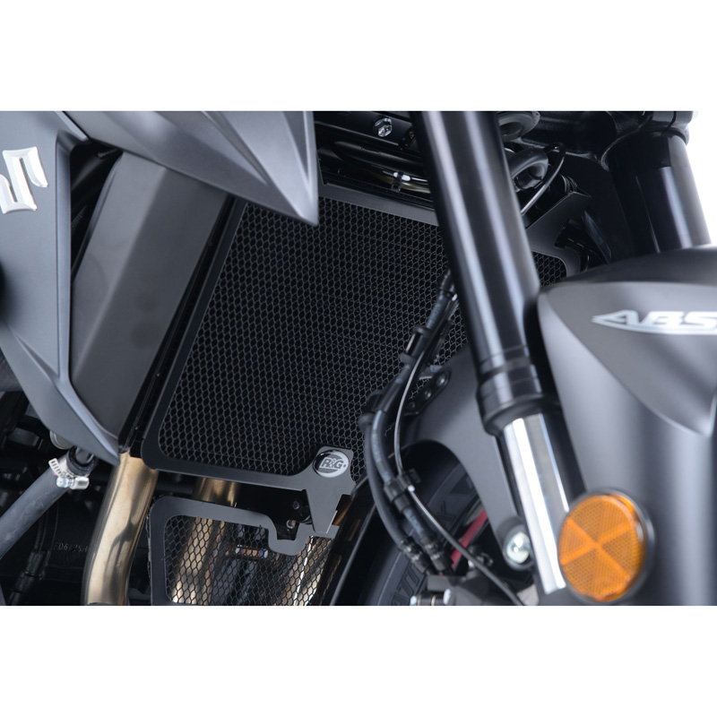 R&G RAD0106TI Radiator Guard, Titanium for Suzuki GSX-S750 (2018 ...