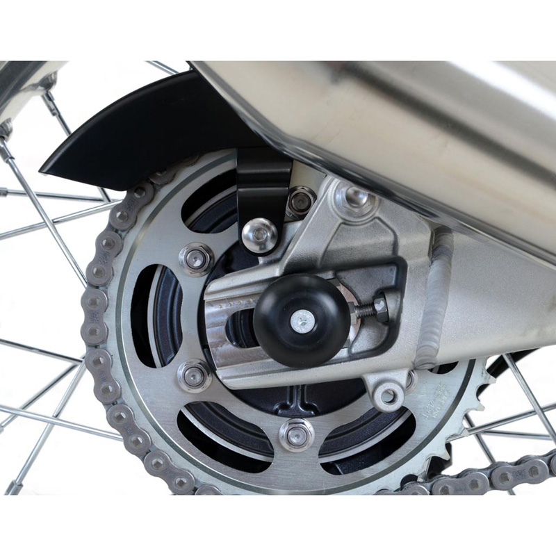 R&G SP0071BK Swingarm Protectors Triumph Thruxton 1200 / R 16-up ...