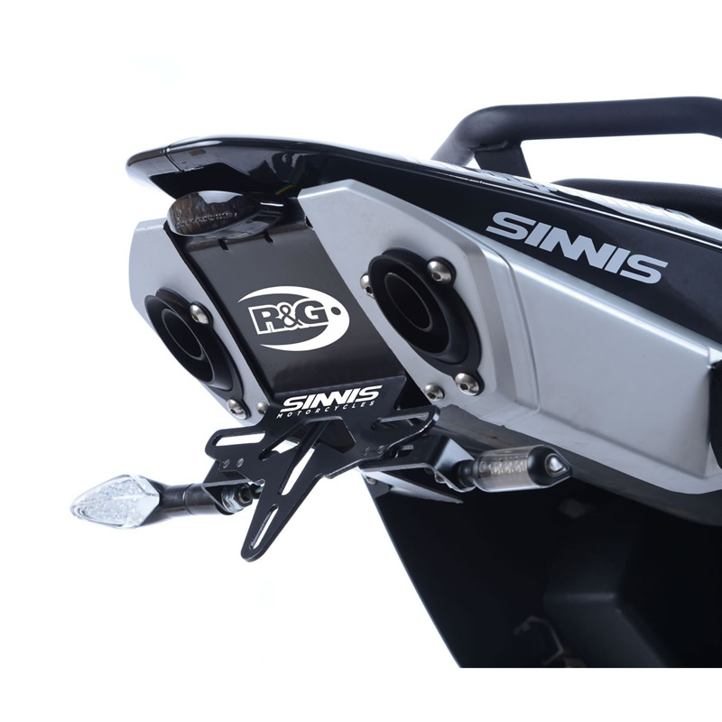 R&G LP0217BK Licence Plate Holder Sinnis for Apache 125 SMR (2017 ...