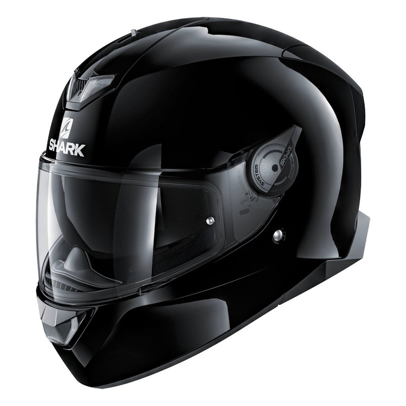 Shark Skwal 2 Blank Helmet Matte Black White LED | Accessories ...