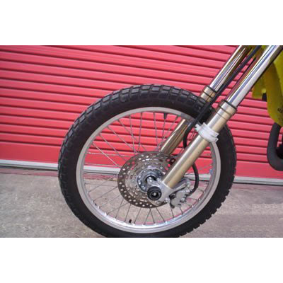 R&G Front Axle Sliders for DR-Z400 '03-up | Accessories International