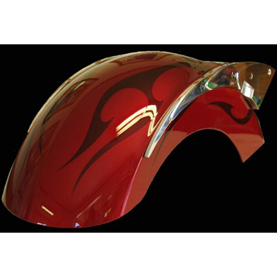 Sumo-X Shorty Straight Cut Rear Fender - VTX1300 & VTX1800 ...