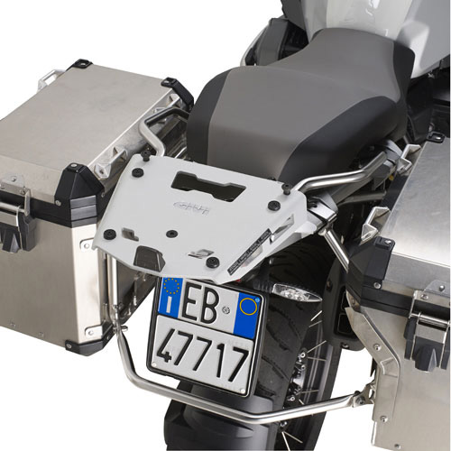 Givi SRA5112 Aluminium Rear Plate BMW R1200GS Adv '14-'18 & R1250GS Adv ...