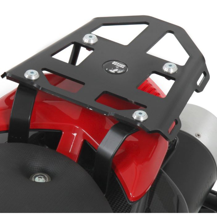 Hepco & Becker 650.786 Rear Alurack, Black for Ducati Hypermotard 796 / ...