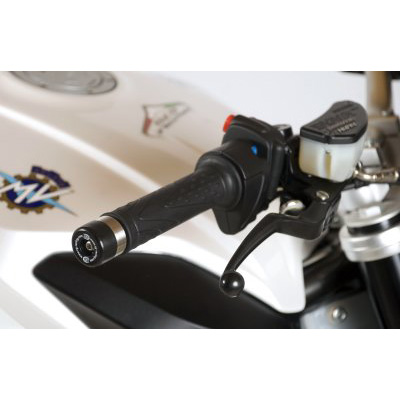 R&G BE0068.BK Bar End Sliders for MV Agusta Brutale 675 and 800 (2012 ...