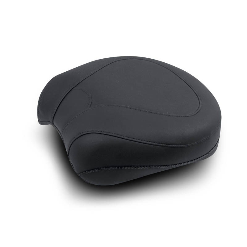 Mustang 79159 Wide Touring Vintage Recessed Rear Seat for Harley ...