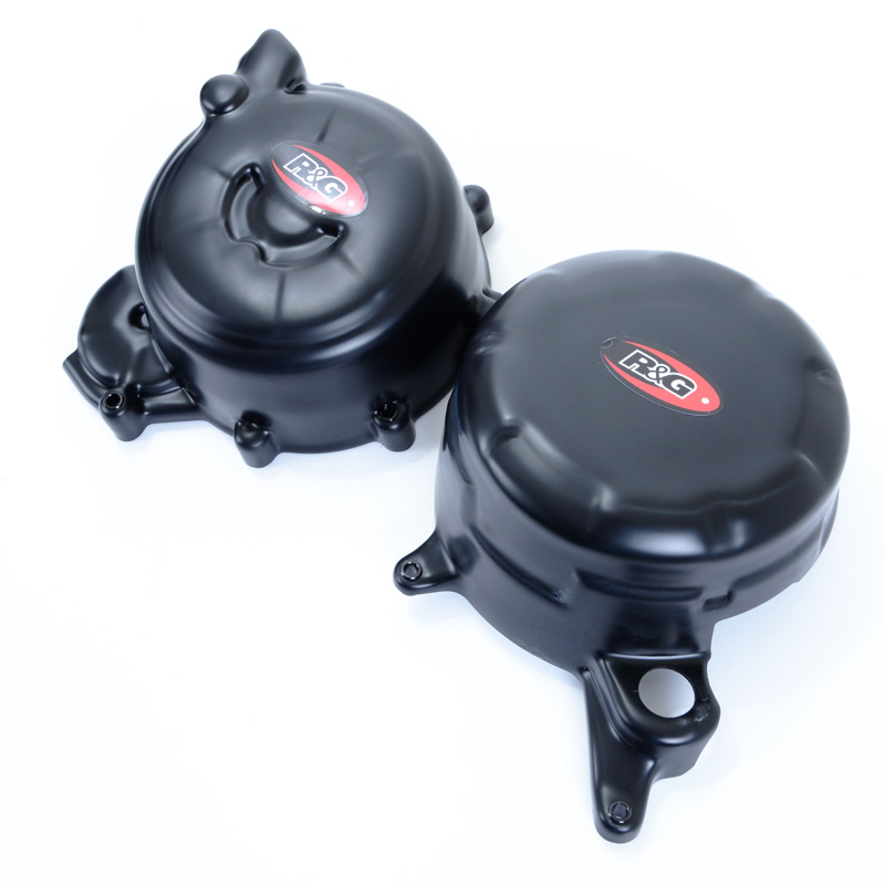 R&G KEC0085BK Engine Case Cover Kit for Ducati Panigale 899 (2014-2015 ...