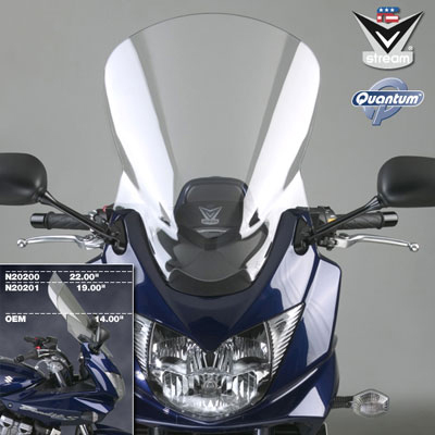 National Cycle N20200 VStream Windshield with Mounting Kit - Suzuki ...